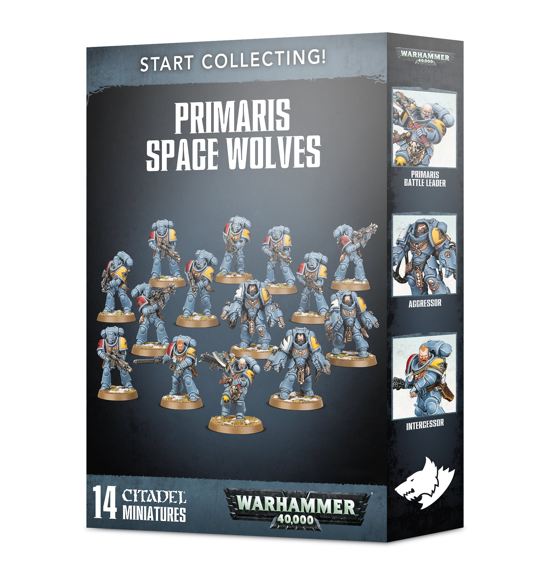 Warhammer 40000 Start Collecting! Primaris Space Wolves – Serenity ...