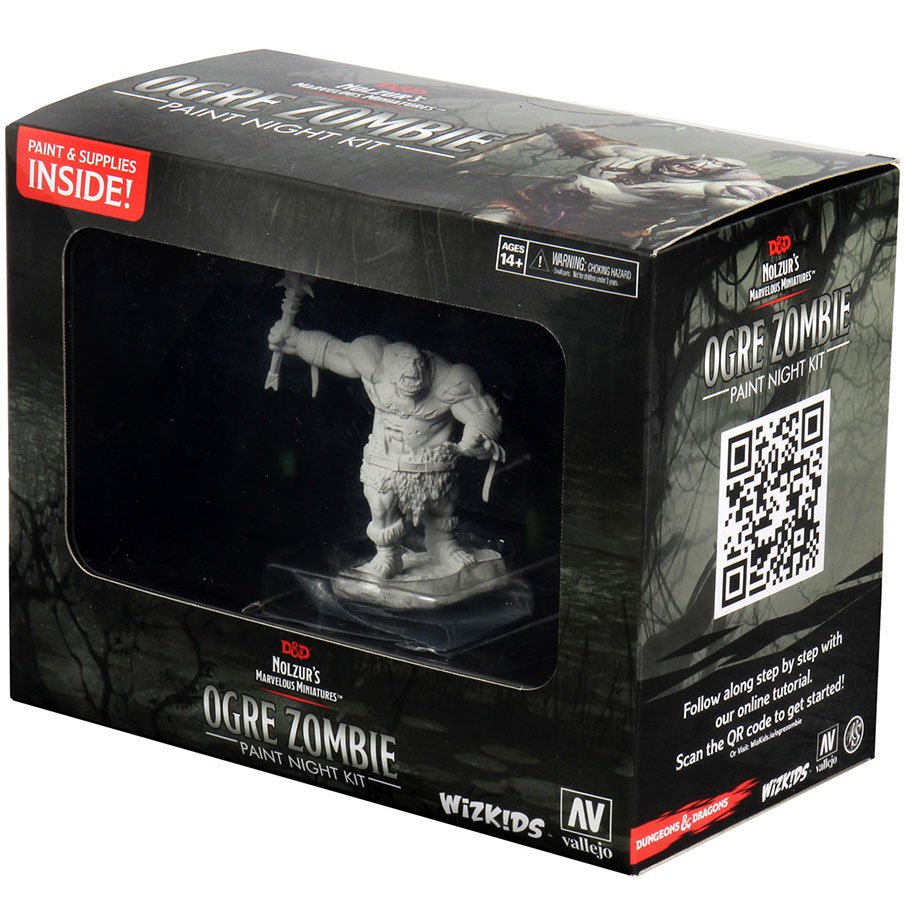 Dungeons & Dragons Nolzur’s Marvelous Miniatures Paint Night Kit Ogre ...