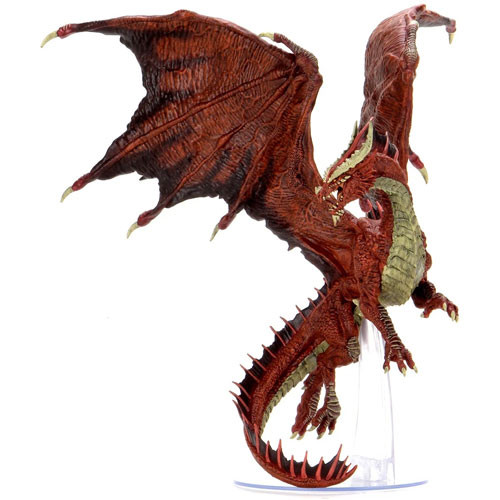 Dungeons & Dragons Miniatures Icons Of The Realms Adult Red Dragon ...