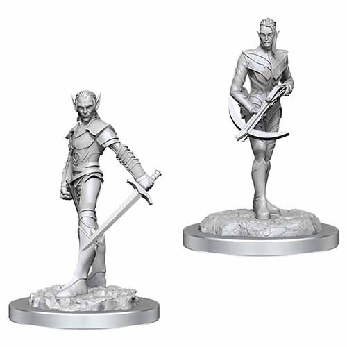 Dungeons & Dragons Nolzur’s Marvelous Miniatures W18 Drow Fighters ...