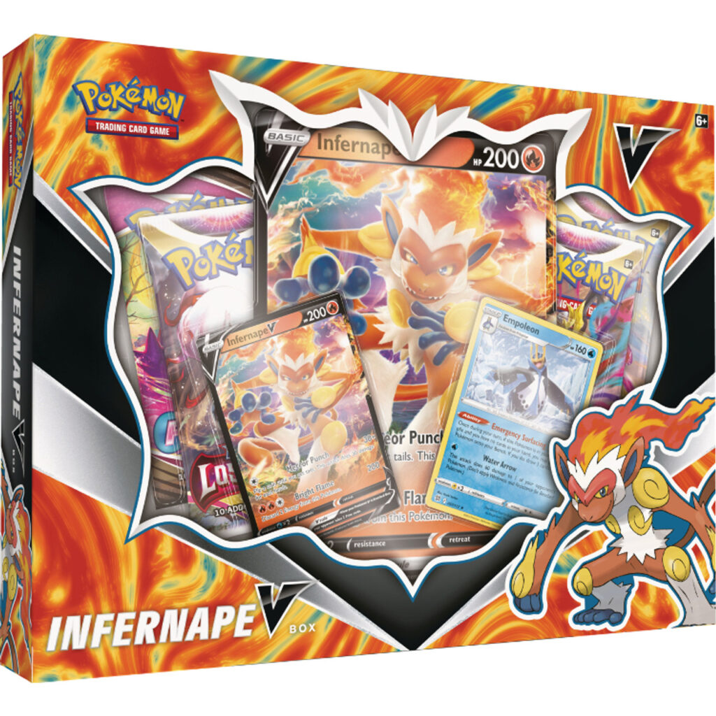 Pokémon Infernape V Box – Serenity Hobbies Norwich