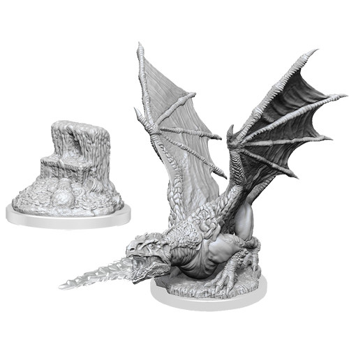 Dungeons & Dragons Nolzur’s Marvelous Miniatures W19 White Dragon ...