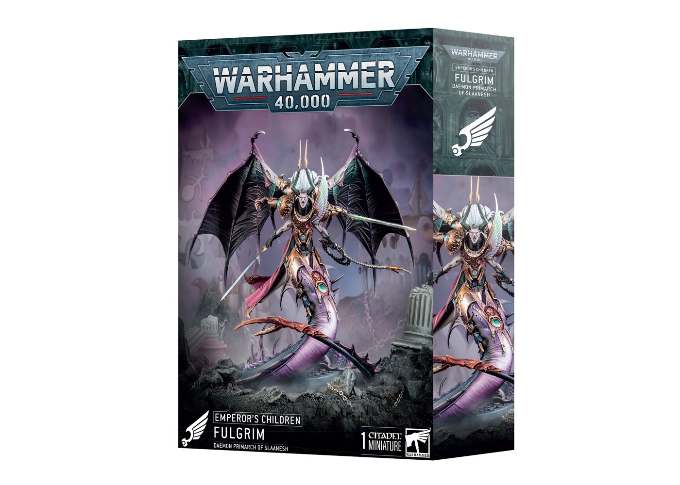 Warhammer 40000 Emperor’s Children Fulgrim Daemon Primarch Of Slaanesh ...