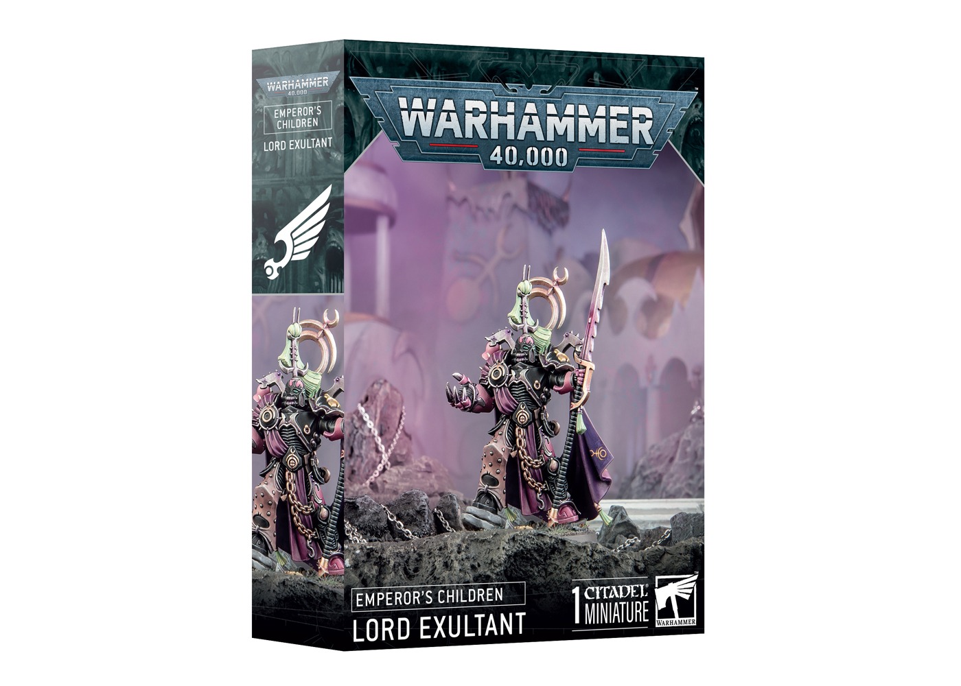 Warhammer 40000 Emperor’s Children Lord Exultant – Serenity Hobbies Norwich